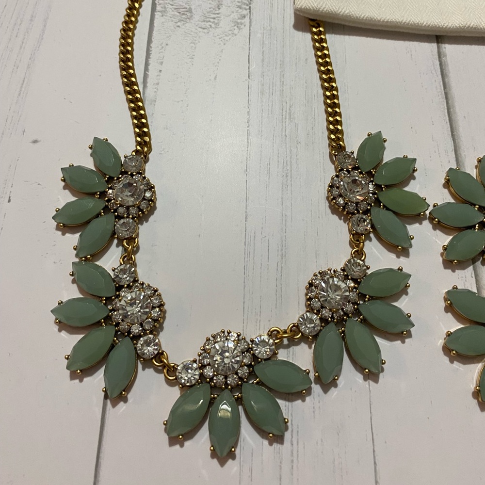 J Crew Vintage Necklace - Gem